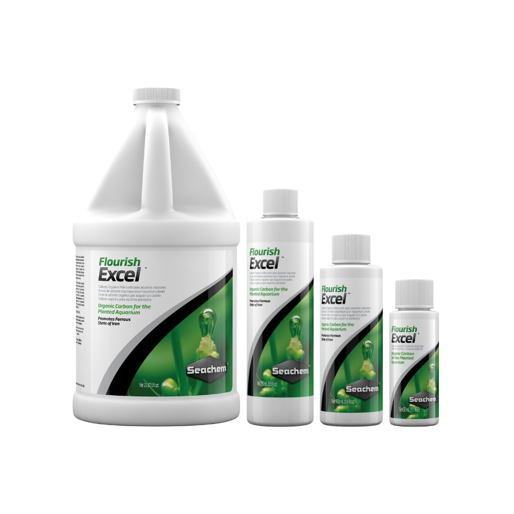 CO2 líquido 250ml para acuario plantado Flourish Excel - Seachem